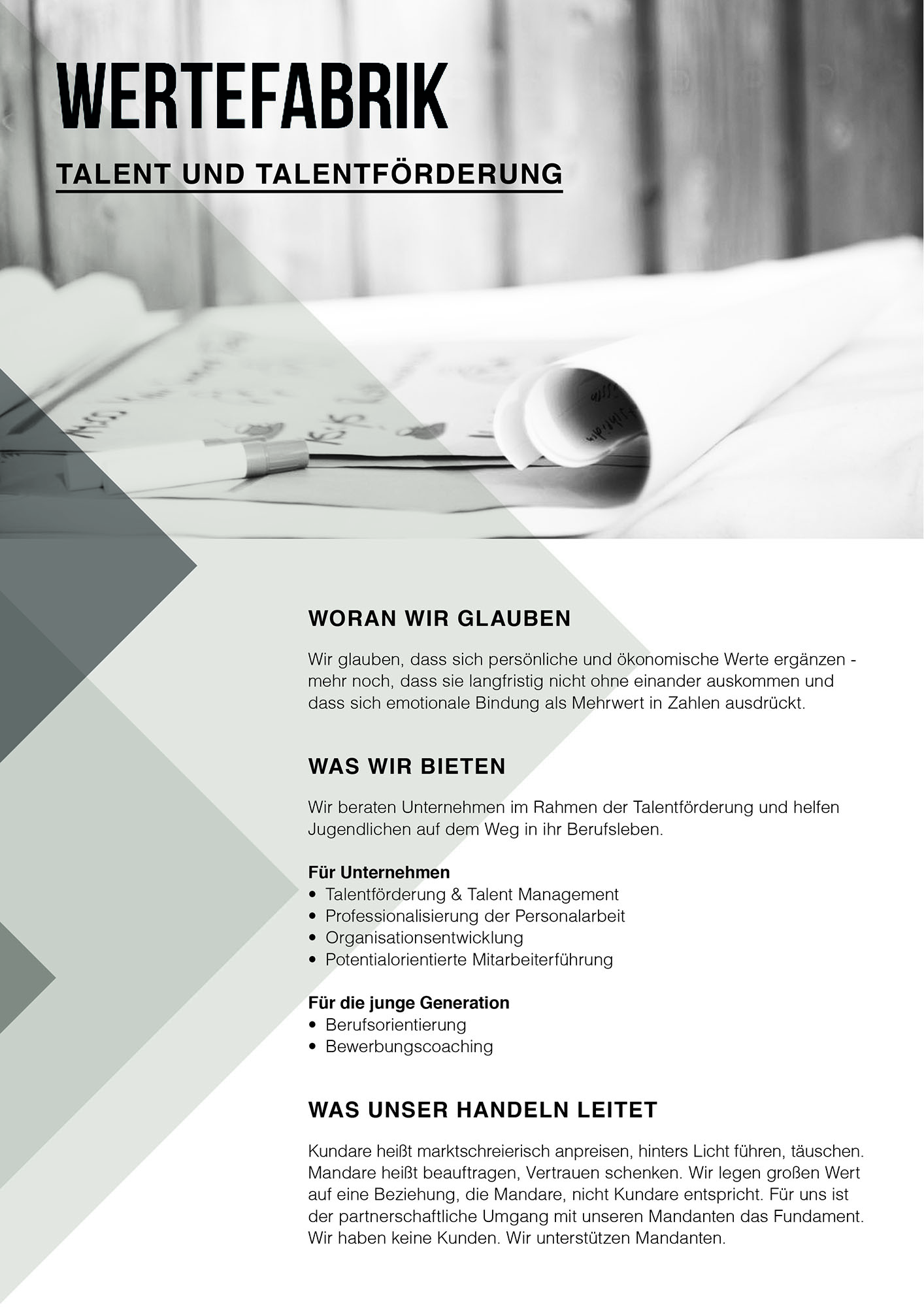 Infoblatt » Flyer-Design » designenlassen.de