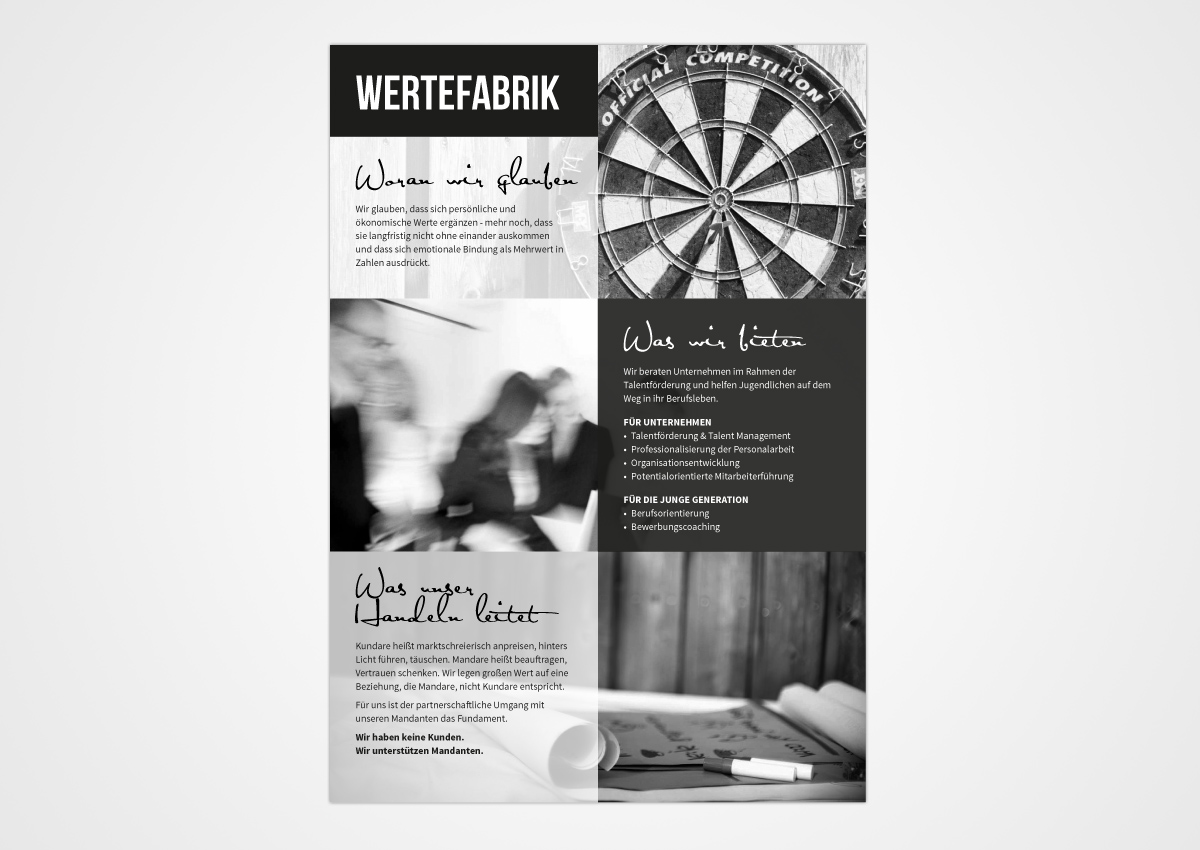 Infoblatt » Flyer-Design » designenlassen.de