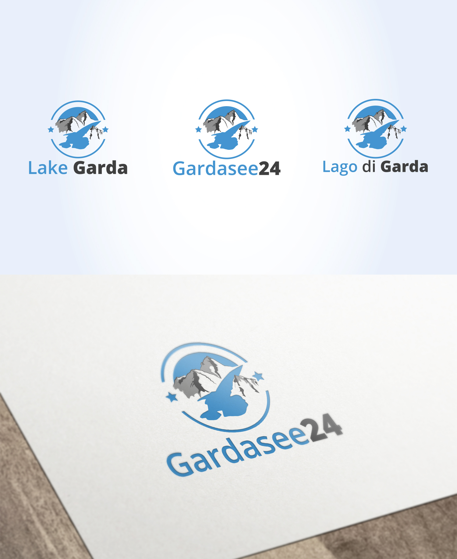 Logo-Design für Gardasee24, Lake Garda, Lago di .. » Logo-Design ...