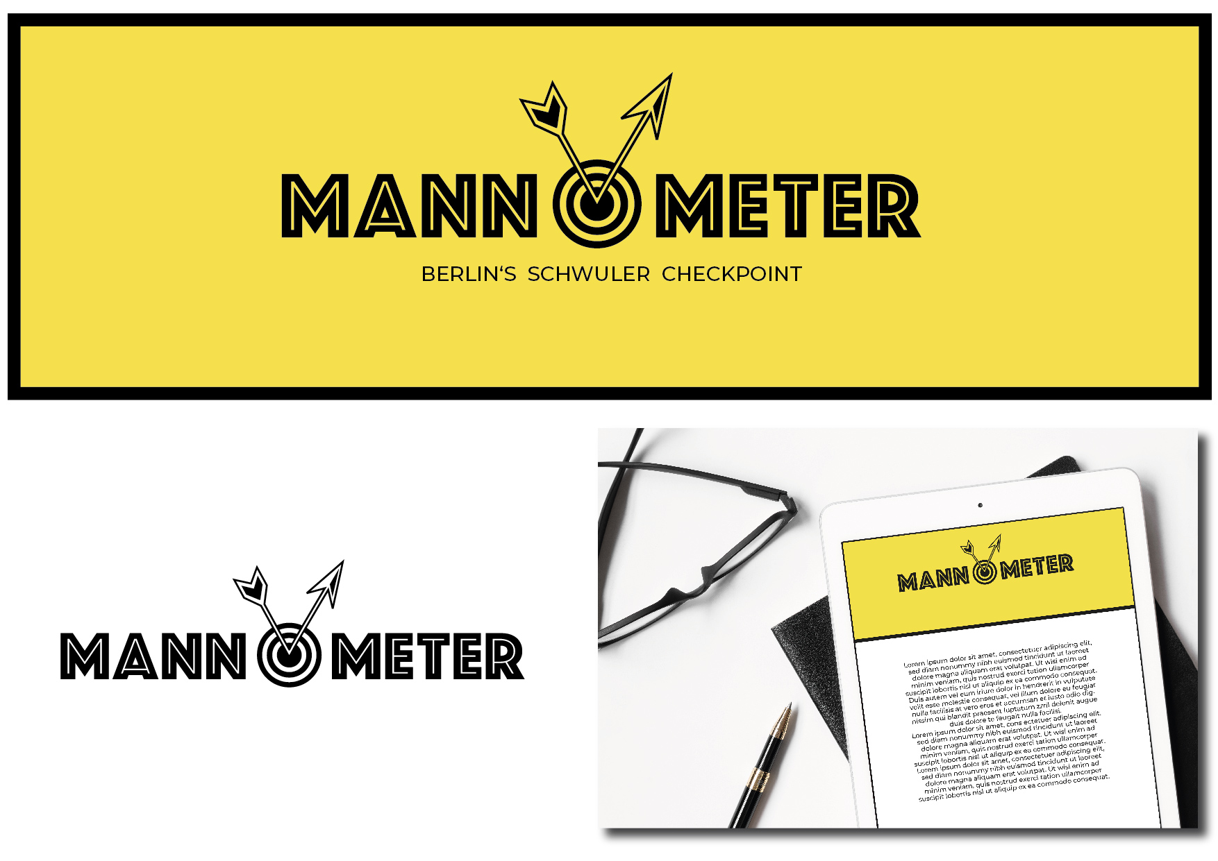 Re-Design des Logos von Mann-O-Meter » Logo-Design » designenlassen.de