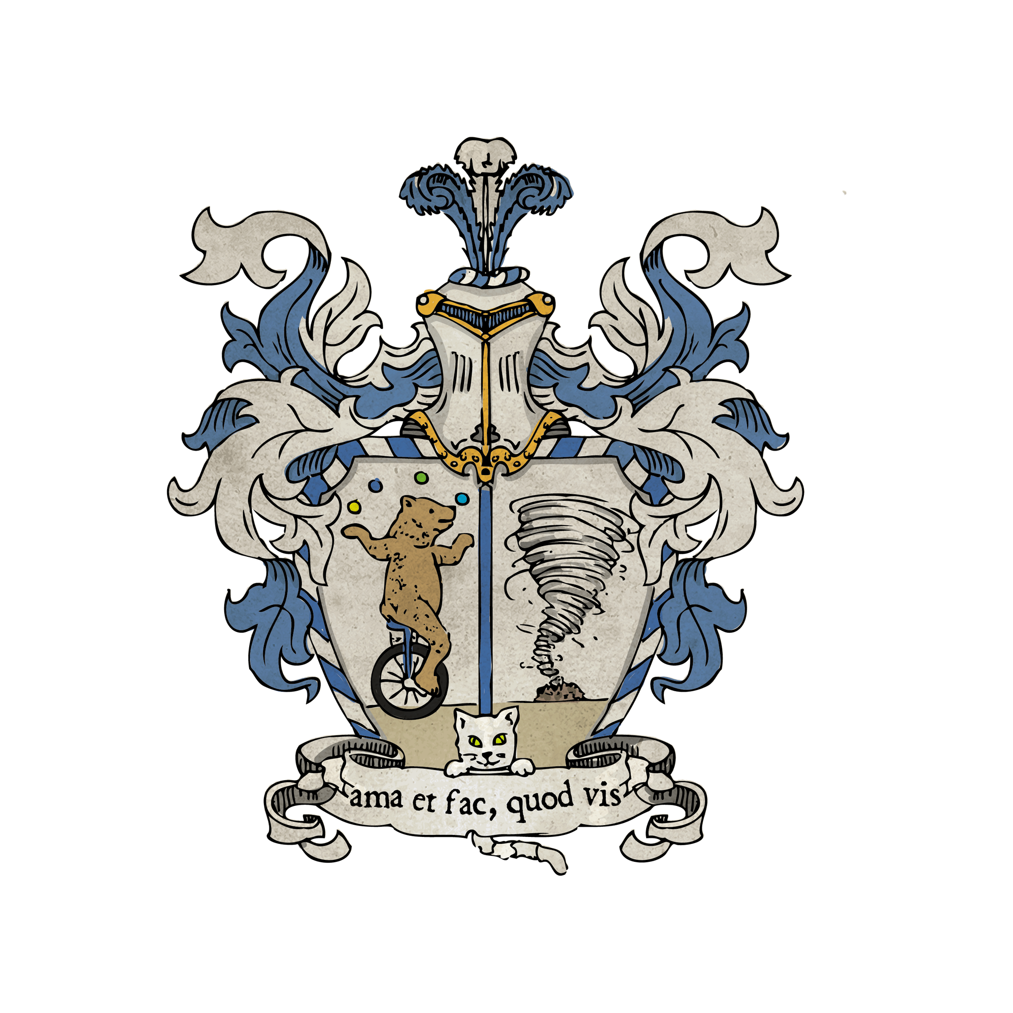 Erstellung eines Familienwappen » Illustrationen » designen-lassen.ch