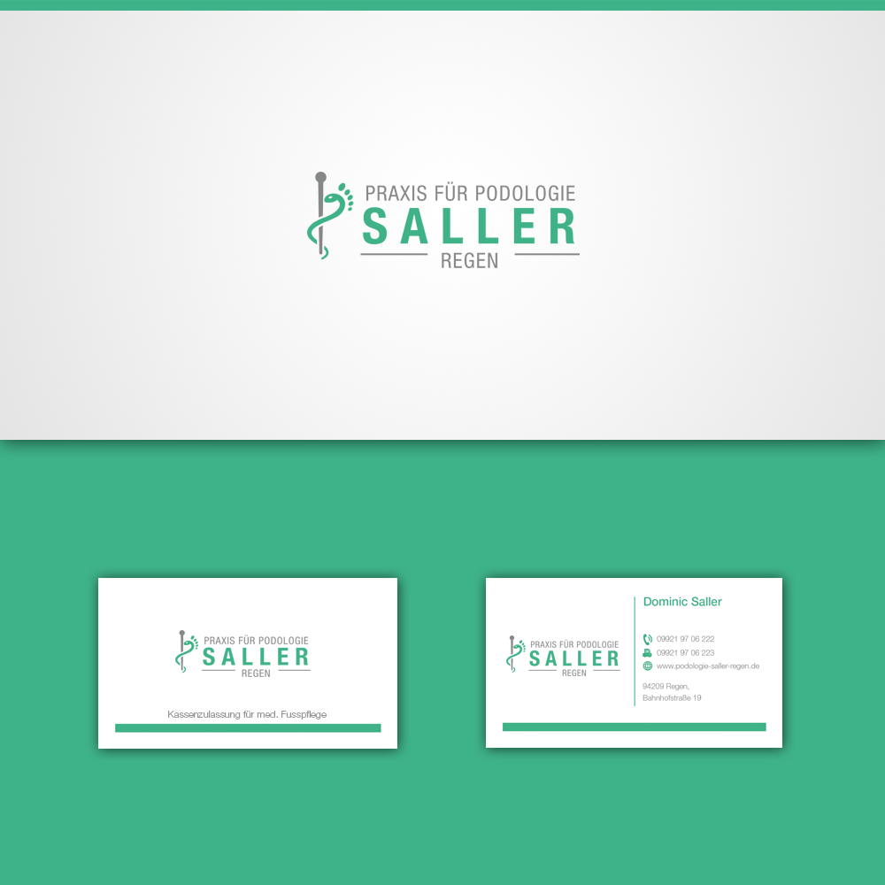 Logo-Design für Podologie Saller » Logo-Design » designenlassen.at