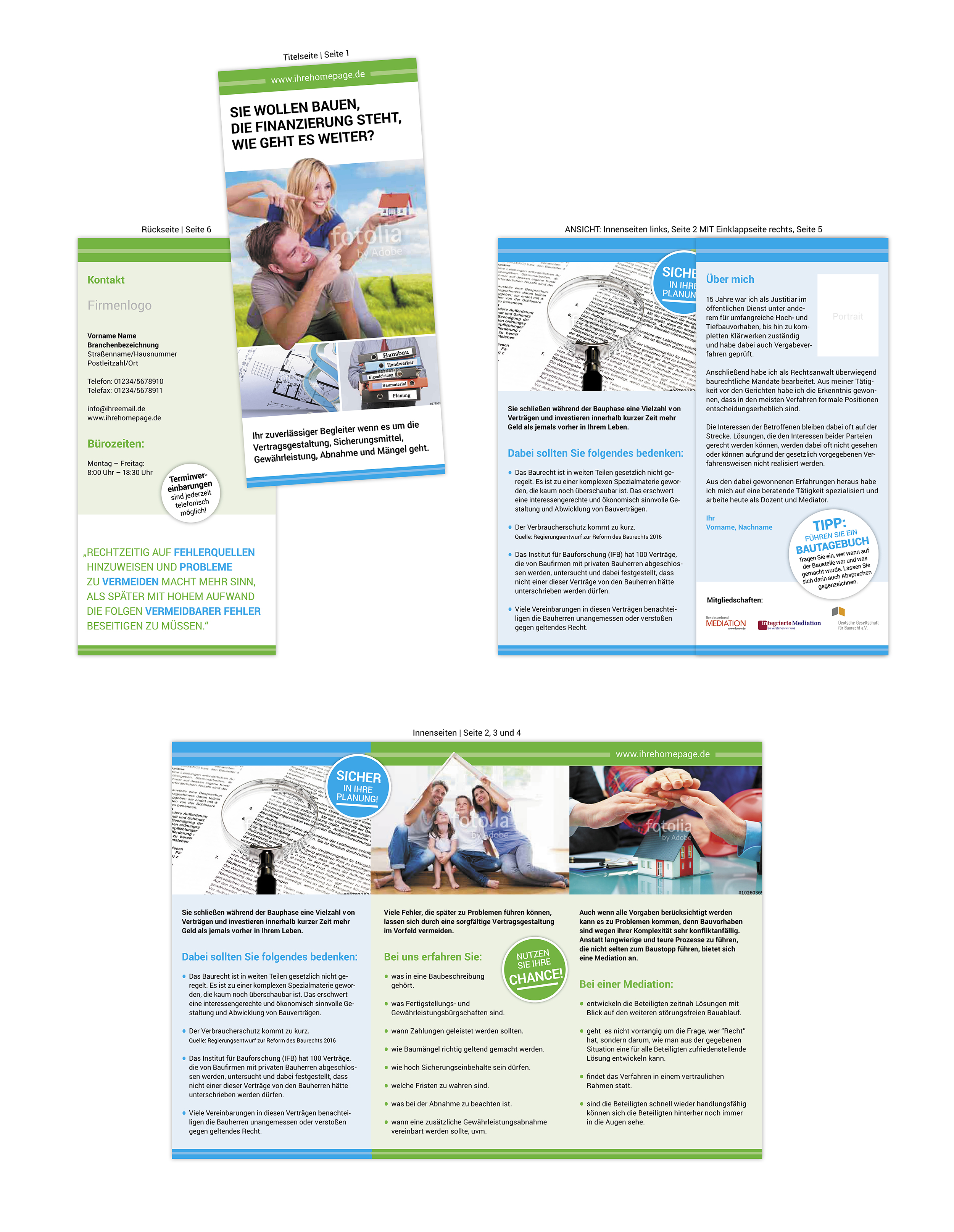 Flyer-Design für Beratung » Flyer-Design » designenlassen.at