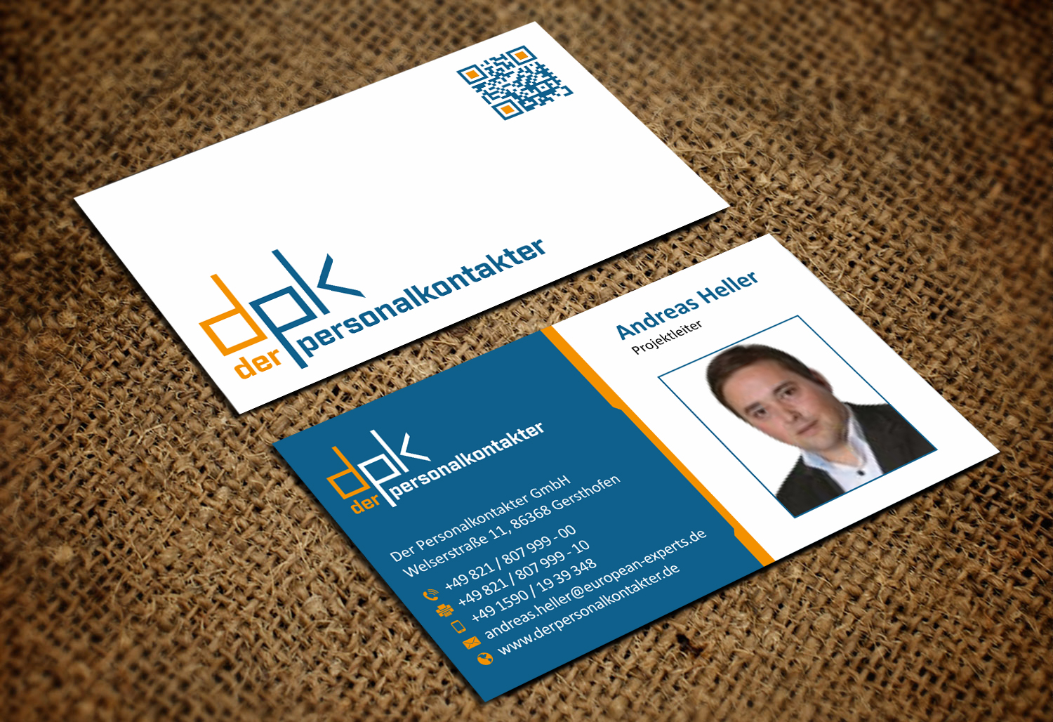 Visitenkarten-Design für Personaldienstleistungen » Visitenkarten ...