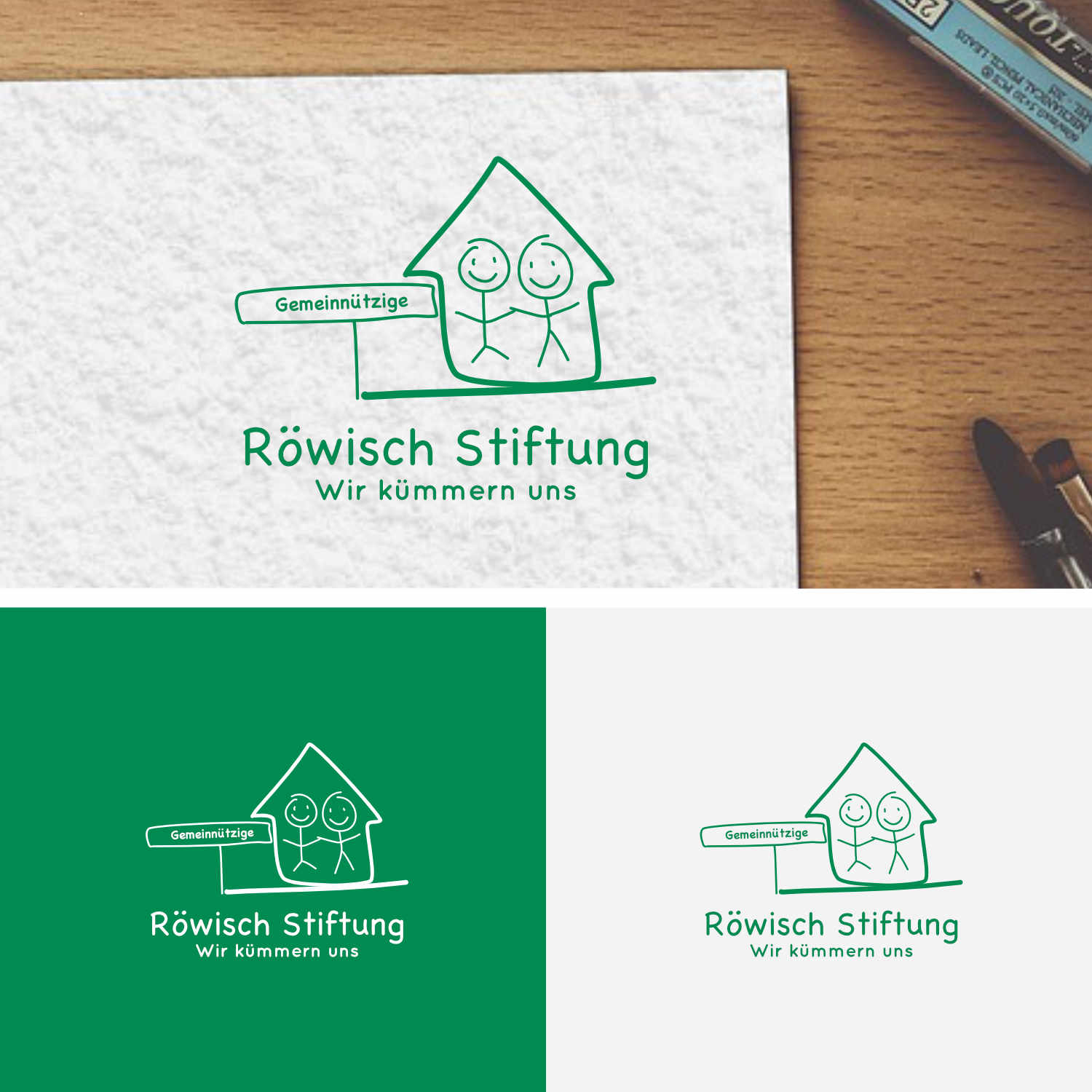 Logo-Design für Stiftung, die Wohnobjekte baut » Logo-Design » Briefing ...