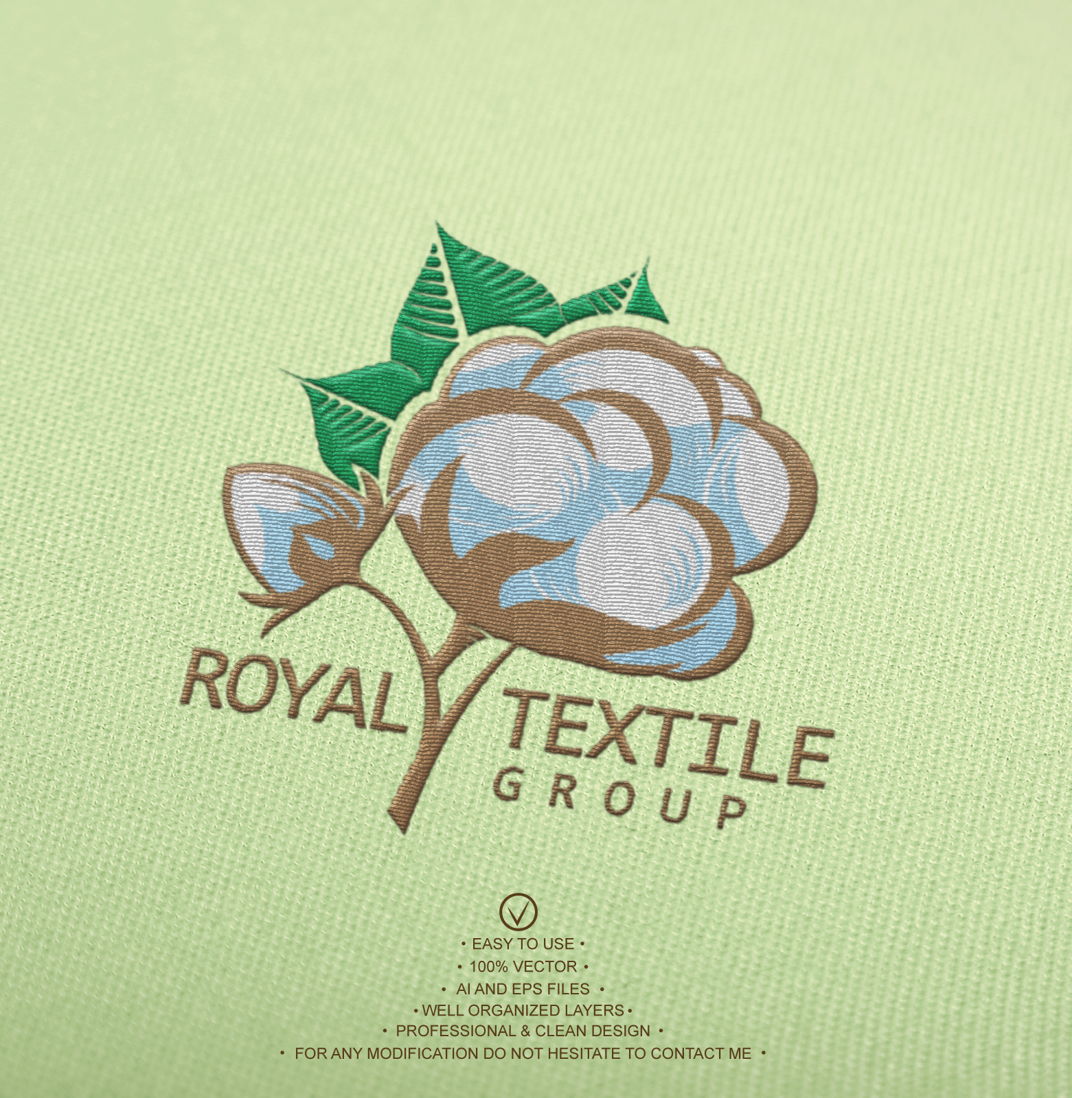 Logo design for ROYAL TEXTILE GROUP » Logo-Design » designen-lassen.ch