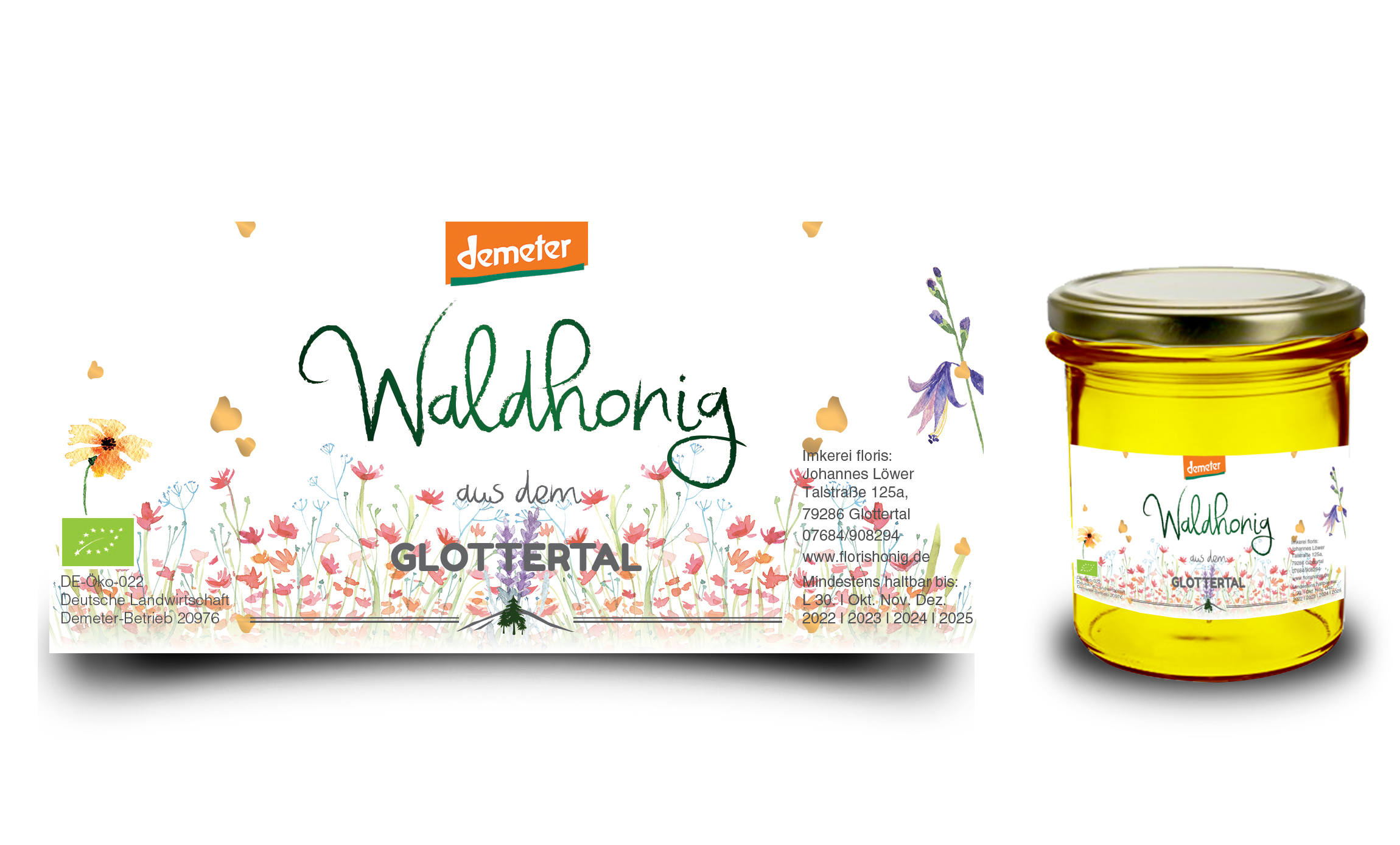 Attraktives Etiketten-Design für Honig » Etiketten » designenlassen.de