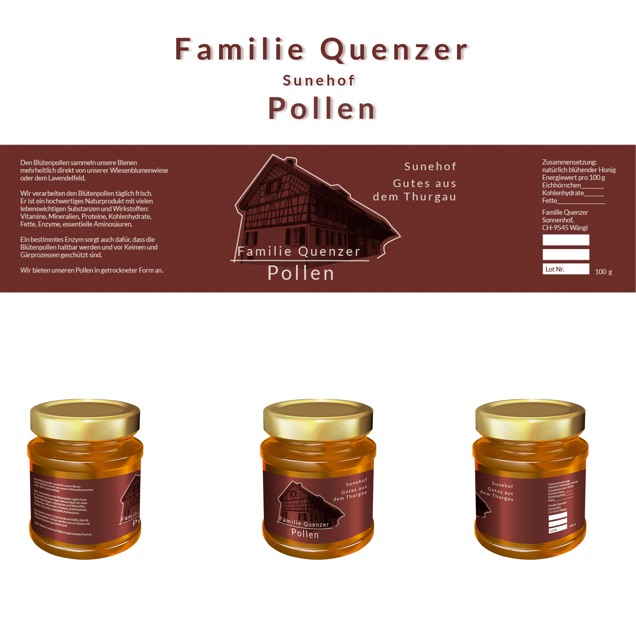Etiketten-Design für Produkte eines Familienbetr.. » Etiketten ...